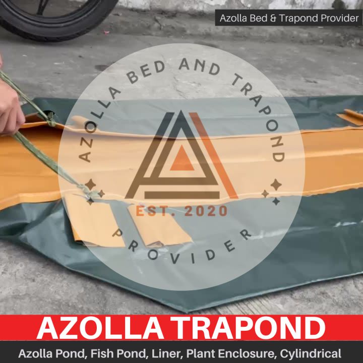 8x8x2ft Original CKM & MARUYAMA S400 Rubberized Azolla Bed Trapond ...