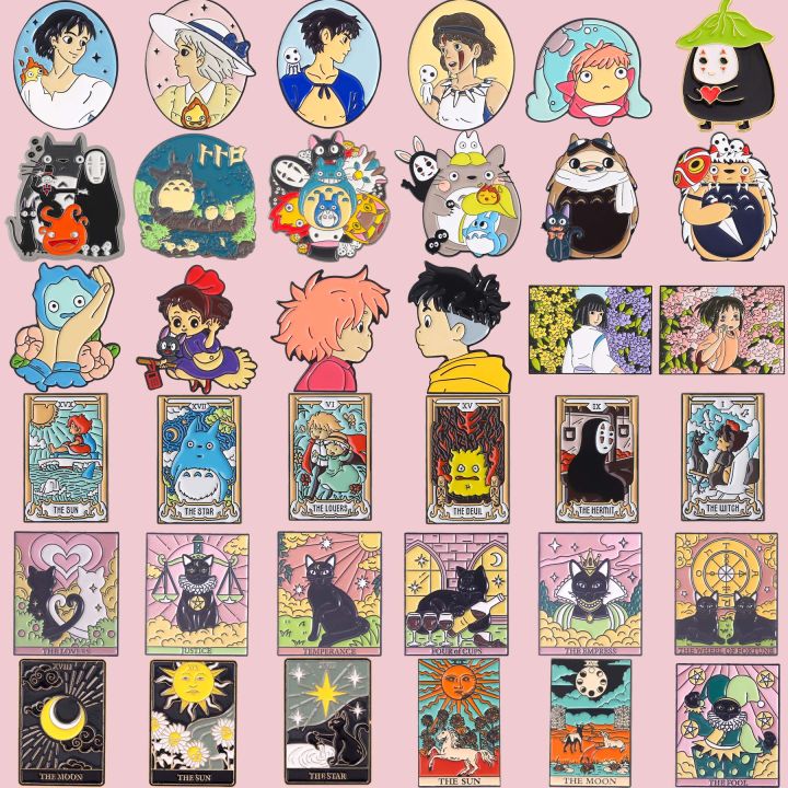 Riman Surrounding Metal Cartoon Brooch Faceless Male Animation Longmao ...