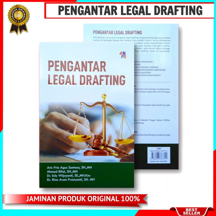 BUKU HUKUM PENGANTAR LEGAL DRAFTING | Lazada Indonesia