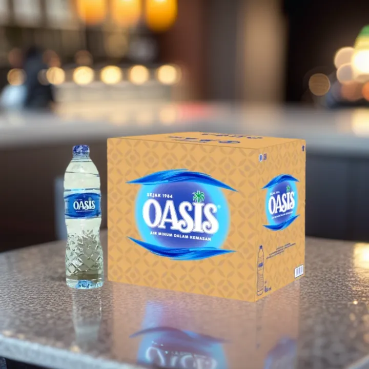 OASIS REGULER BOTOL 600ML PH 7+/BOX/24 BOTOL | Lazada Indonesia
