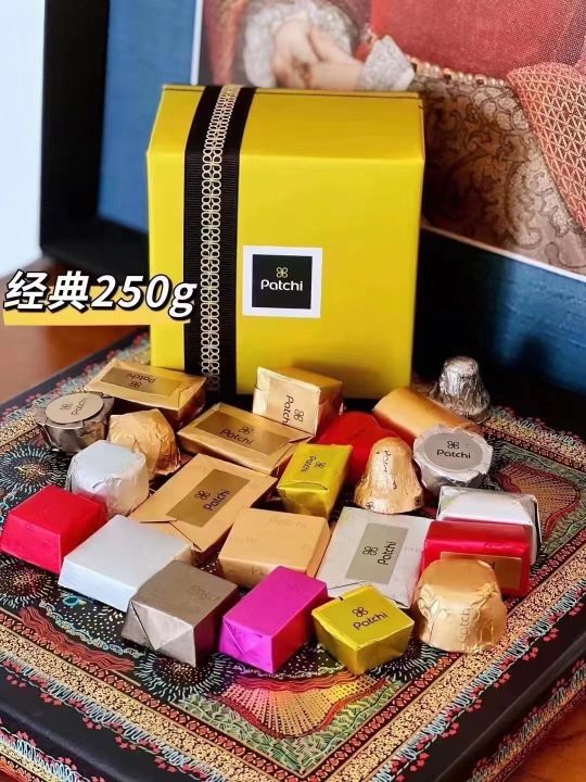 Patchi Classic Luxury Chocolate Assorted Flavours Thin Crisp Valentine ...