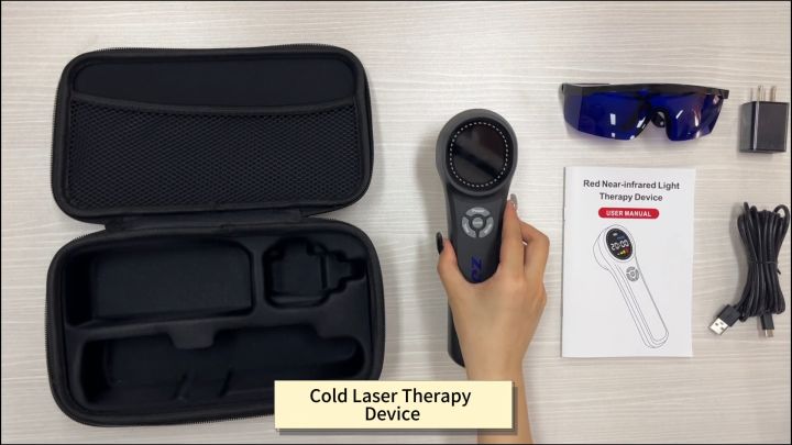 ZJZK 660nm 810nm 980nm Cold Laser Therapy Devices 24 Laser Diodes Low Level Arthritis Medical ...