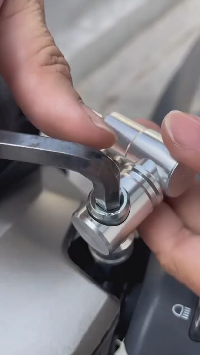 360 Degree CNC Mirror Leg Rotator Universal Motorcycle refitting ...