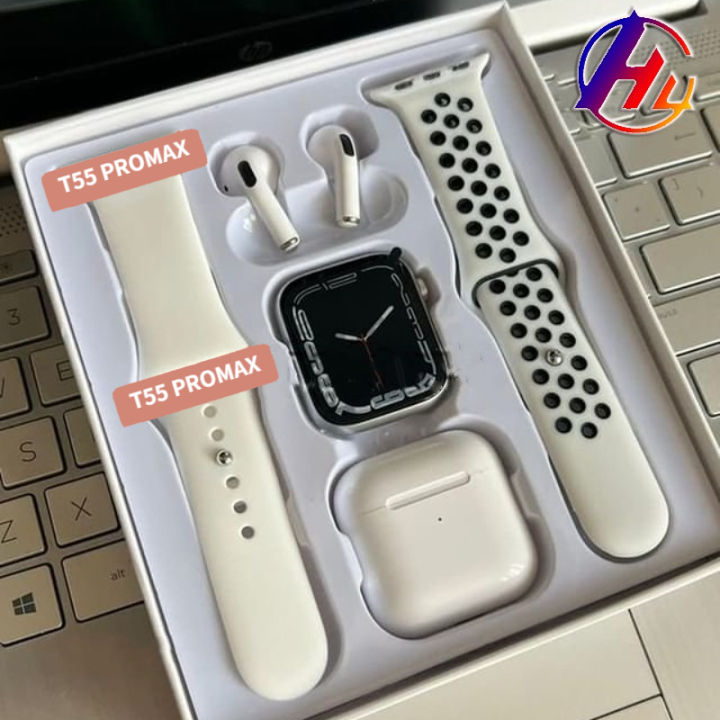 Original Product + FREE GIFT Xiaomi T55 pro max Smart Watch with Pro 4 ...