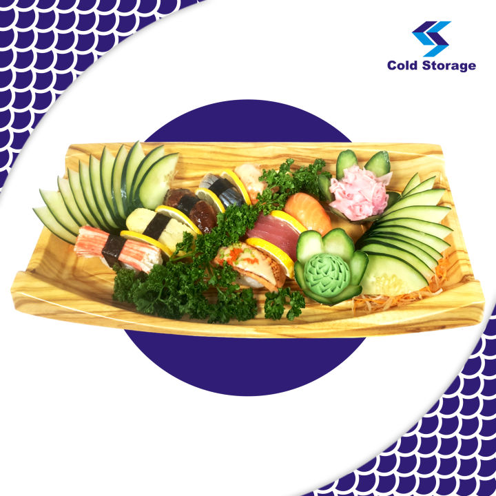 Cold Storage Seafood Assorted Sushi 8 pcs. | Lazada PH