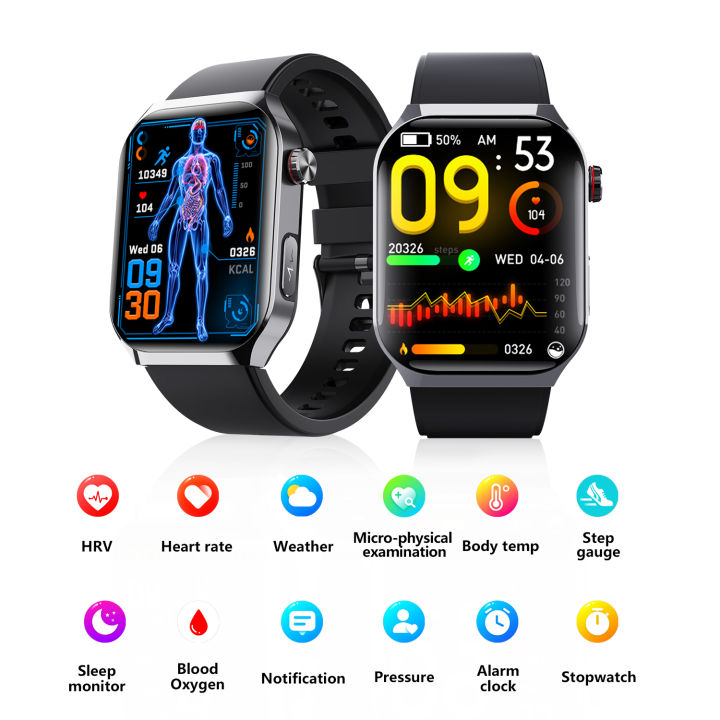 F700 ECG Health Smart Watch Micro Physical Exam 5th Gen Blood Sugar ...