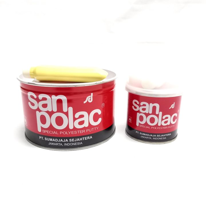 DEMPUL SANPOLAC Dempul Besi Kayu Body mobil | Lazada Indonesia