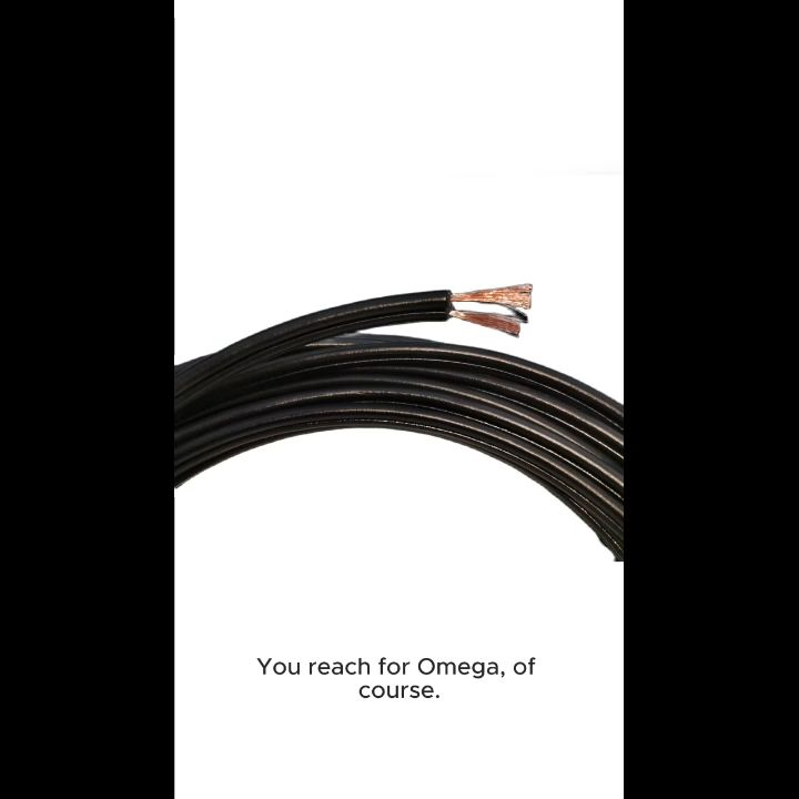 Flat Cord Wire 1.25mm 2C (AWG 16/2) Pre Cut ( Omega) , Extension Wire ...