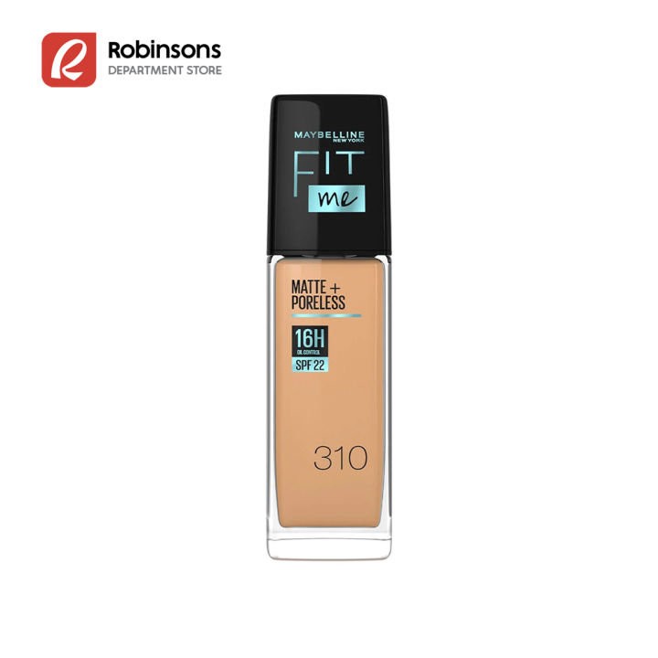 Maybelline Fit Me Matte + Poreless Liquid Foundation w/ SPF - 310 Sun ...