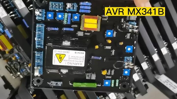 เครื่องกำเนิดไฟฟ้า AVR แผนภาพวงจร MX 341 เครื่องปรับแรงดันไฟฟ้า ...