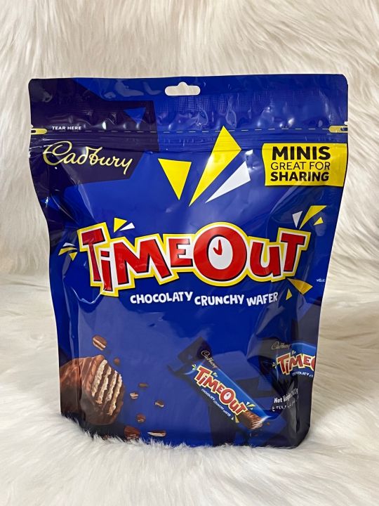 CADBURY TIMEOUT CHOCOLATE WAFER (247.2g)- BB: 19 Sept 2023 | Lazada PH