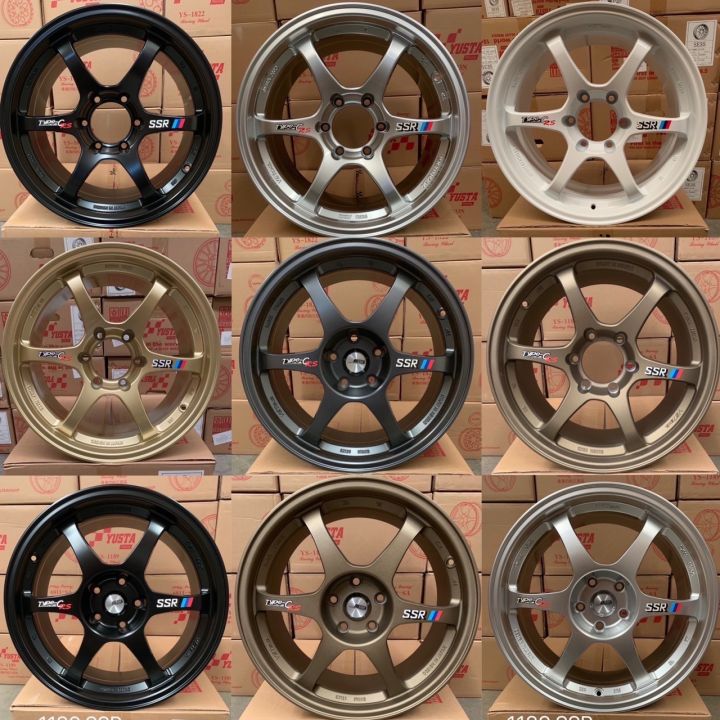 ล้อแม็ก SSR ขอบ18 ห้ารู หกรู สวย สปอร์ต ครบสูตร ราคาต่อ สี่ล้อ ลดอีก ...