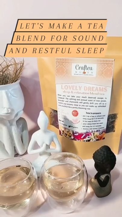 Chamomile Lavender tea | Rose Tea | LOVELY DREAMS | Sleep and relax tea ...