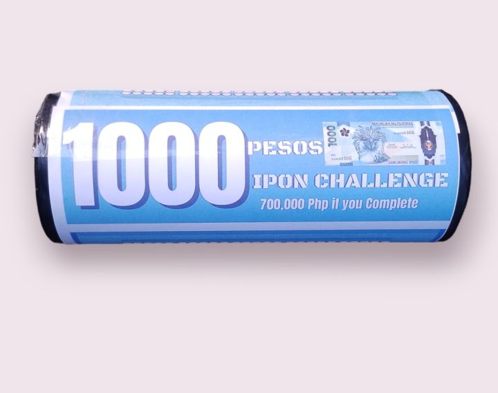 1000 Pesos Ipon Challenge Alkansya 700,000 if completed | Lazada PH