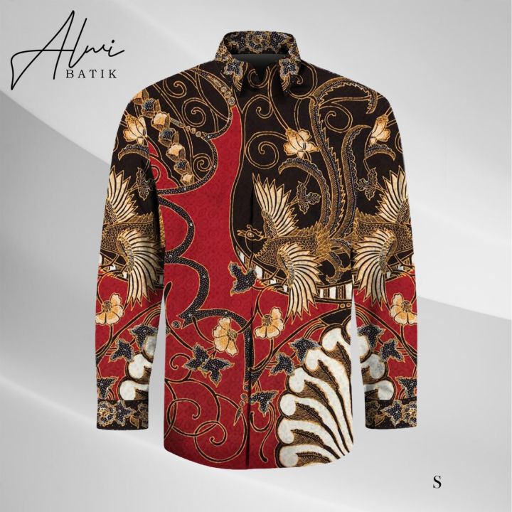 Kain kemeja batik tulis sutra atbm baron polos AL-19OKT2 | Lazada Indonesia