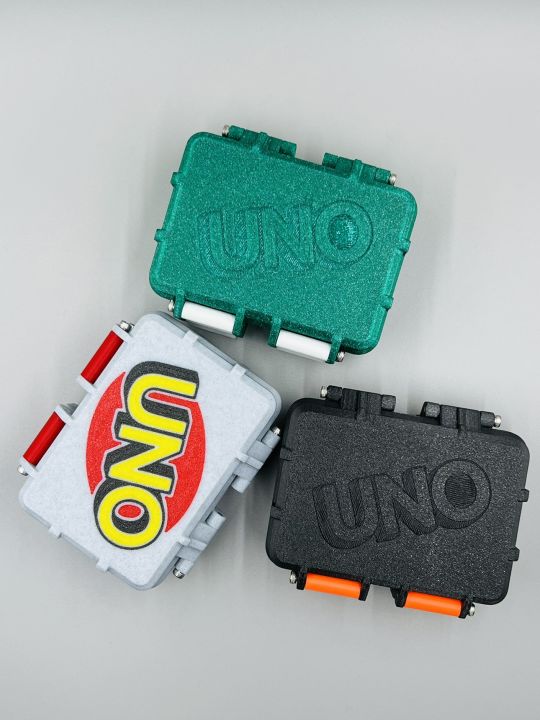 Creative Style UNO Card Game Storage Box Desktop Organizer Card Holder ...