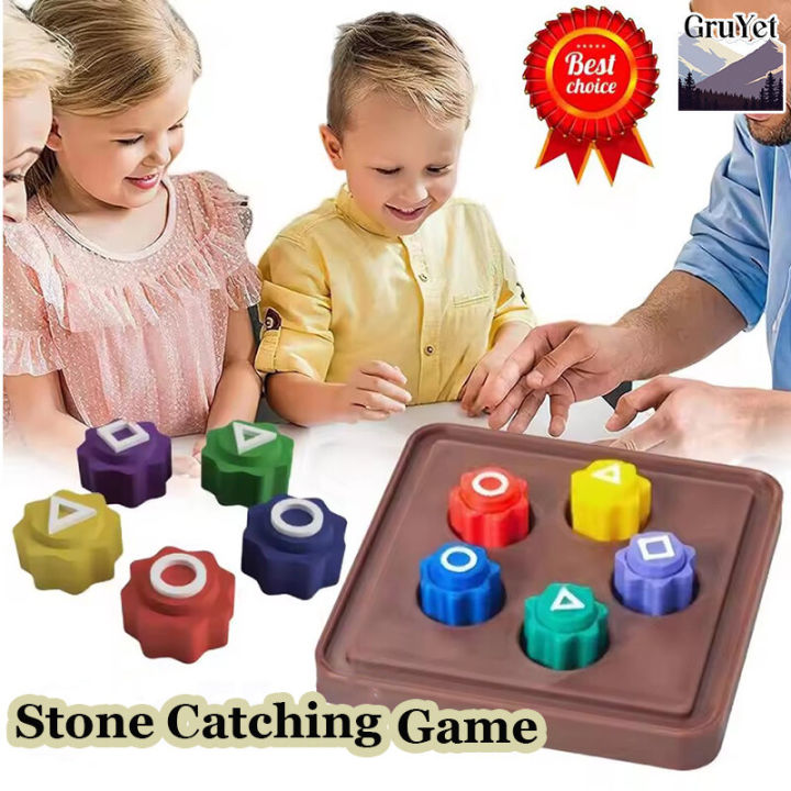 Traditional Play Game Gonggi Jack Stone Pebbles Set Stone Catching Game ...