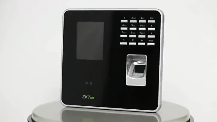 ZKTeco Face Recognition Attendance Machine Biometric Scanner ...
