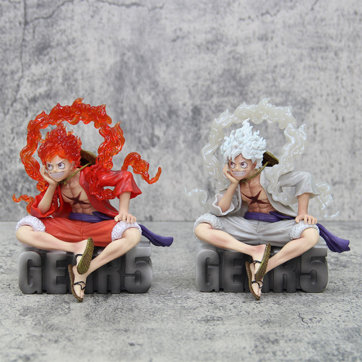 ONE PIECE G5 series figure sitting Nika Luffy fruit awakening Helios ...