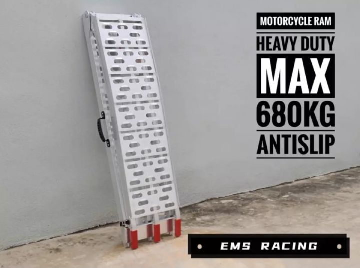 Motorcycle Folding Ladder Bike Ramp Max 280KG Ready Stock | Lazada