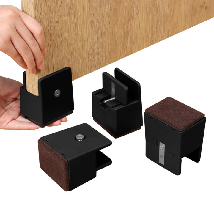 Adjustable Furniture Riser with Screw Clamp 5 10cm Height Heavy Duty ...