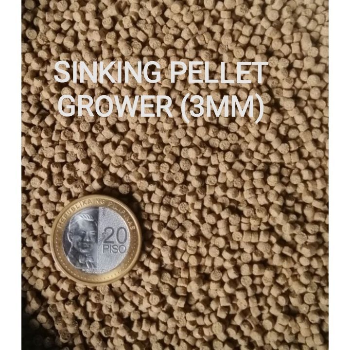 Grower Sinking Pellet (tateh) Koi Food(3mm) (1Kg)(500g)(250g) | Lazada PH