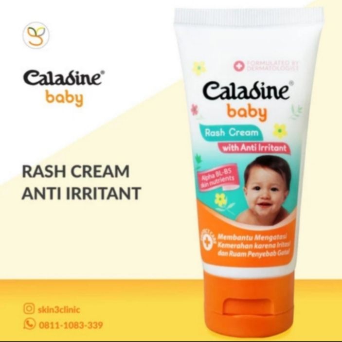 Caladine Baby Rash Cream 50gr Krim Untik Iritasi Dan Ruam | Lazada ...