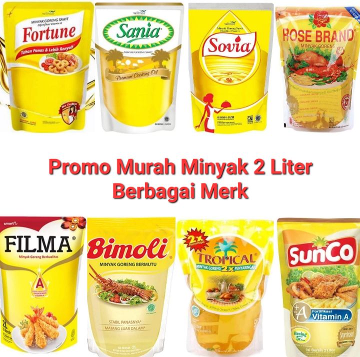 Minyak Goreng Murah 1/2 Liter Berbagai Merk Pouch/Kemasan | Lazada ...