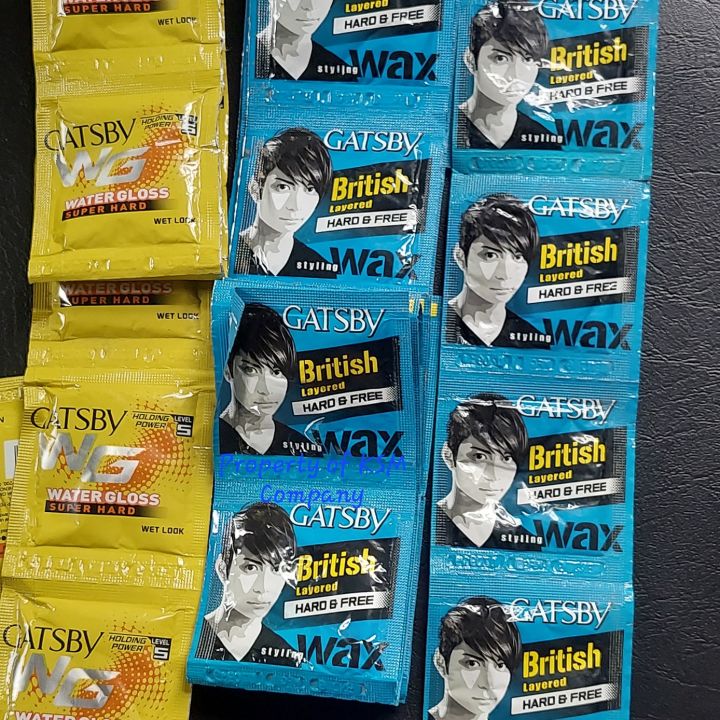 GATSBY British Layered Styling WAX 3g, Bought From Indonesia (SOLD PER ...