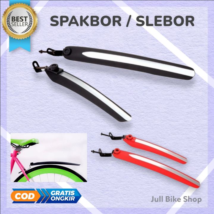 Spakbor sepeda lipat fender mini selebor pelindung air fixie mtb balap ...