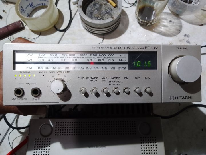 Tuner Analog + counter digital Hitachi | Lazada Indonesia