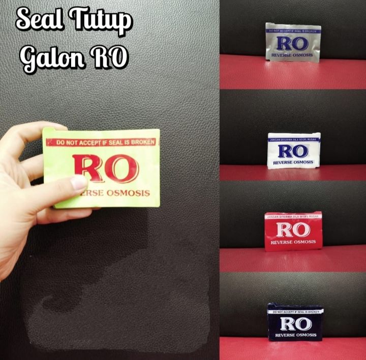 Segel Galon RO / Isi ulang air / Depot air minum | Lazada Indonesia