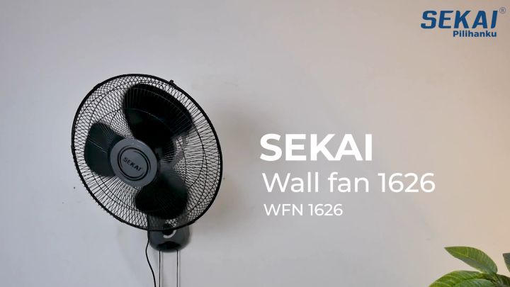 SEKAI Kipas Angin Dinding / Wall Fan 16 lInch - WFN 1626 / WFN 1626 ...