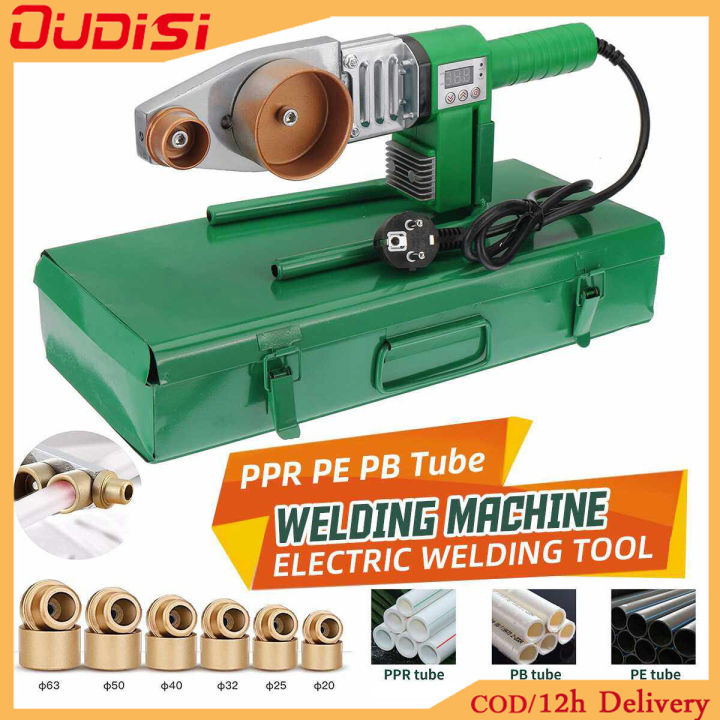 OUDISI 20-63mm Tube Welding Machine Temperature Display PPR PE PP Pipe ...