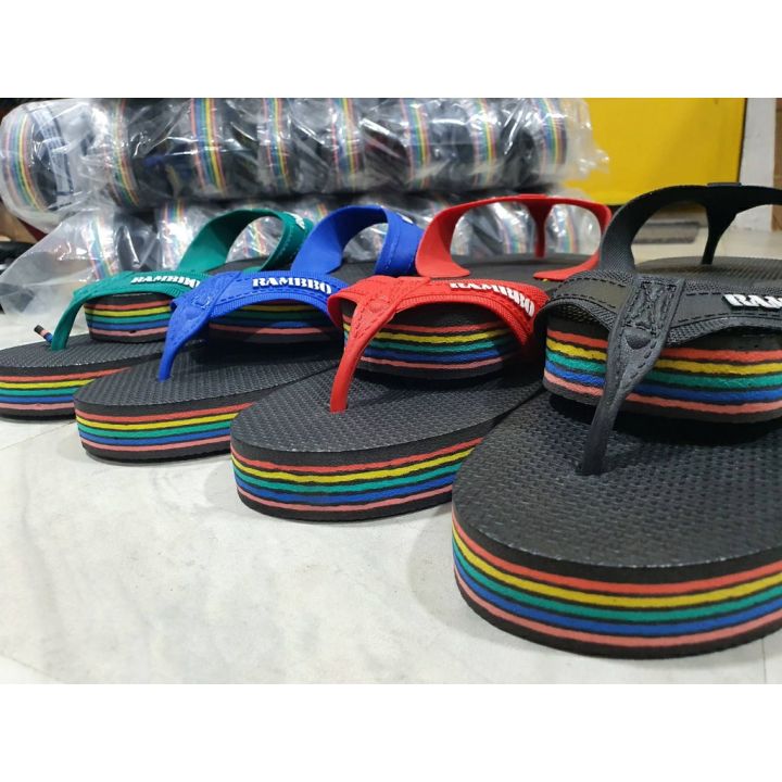 ORIGINAL Rambo Slippers (UNISEX) SUKATIN ANG PAA IN CENTIMETER GAMIT ...