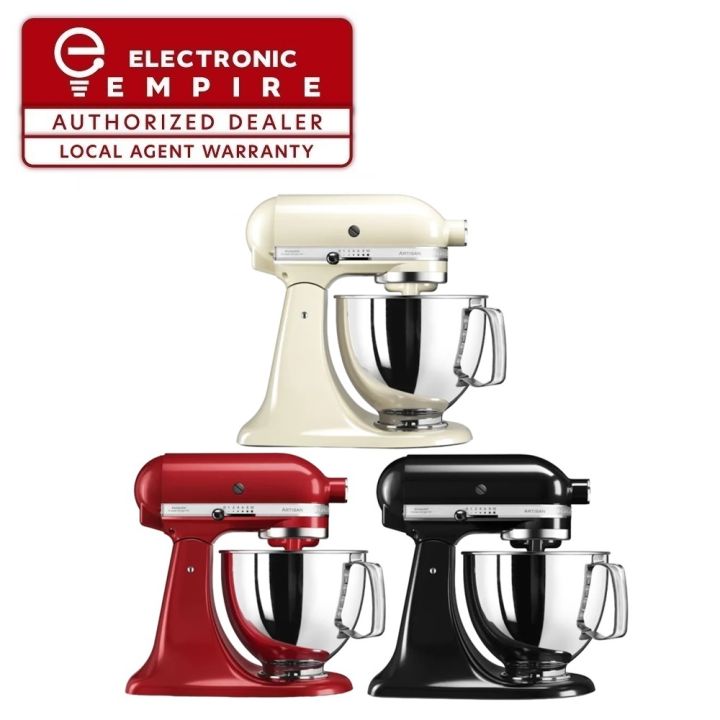 KitchenAid 5KSM125 Artisan® Series 5 Quart Tilt-Head Stand Mixer 4.8L ...
