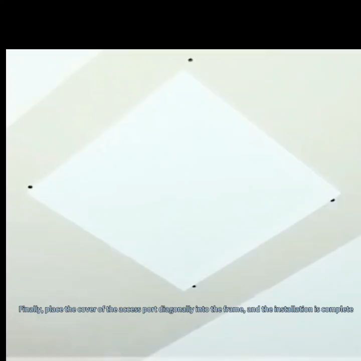 (COD) Aluminum alloy access port, ceiling support plate inspection hole ...