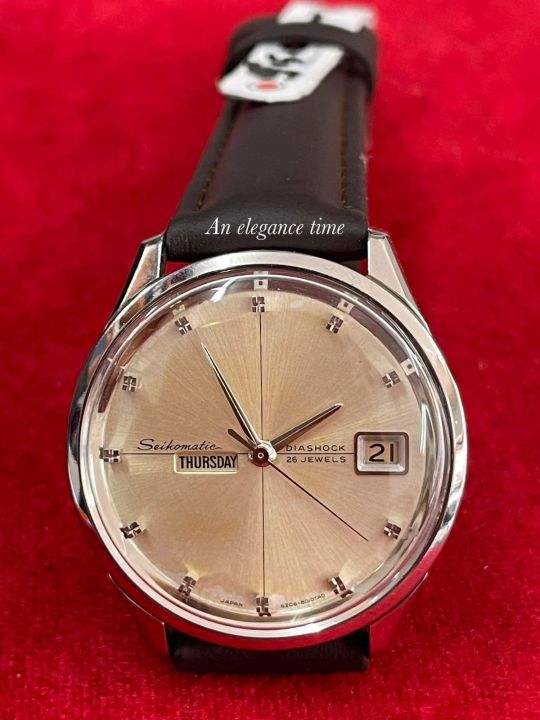 SEIKO SEIKOMATIC DIASHOCK 26 JEWELS CLA 6206 | Lazada.co.th