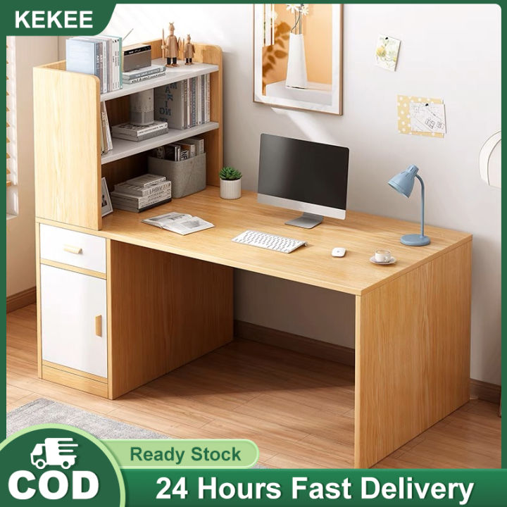 KEKEE-Meja belajar Modern Multifunction Study Table With Book Shelf ... KEKEE-Meja belajar Modern Multifunction Study Table With Book Shelf ...