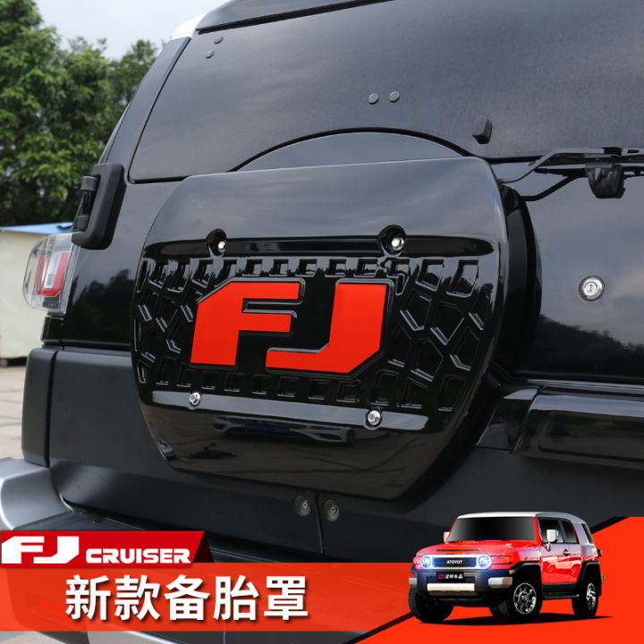 For Toyota FJ Cruiser Spare Tire Cover Rear Spare Tire Cover Protective ...