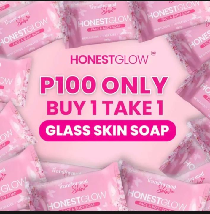 HonestGlow Glass Skin Soap 125g | Lazada PH