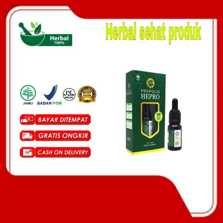 2 Botol Cod Hepro Propolis ORI | Herbal Mengatasi TBC Bronkitis Dan ...