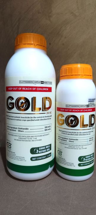 Gold 20 SC insecticide 1 Liter | Lazada PH