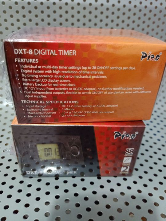 Digital timer piro dxt 8 | Lazada Indonesia