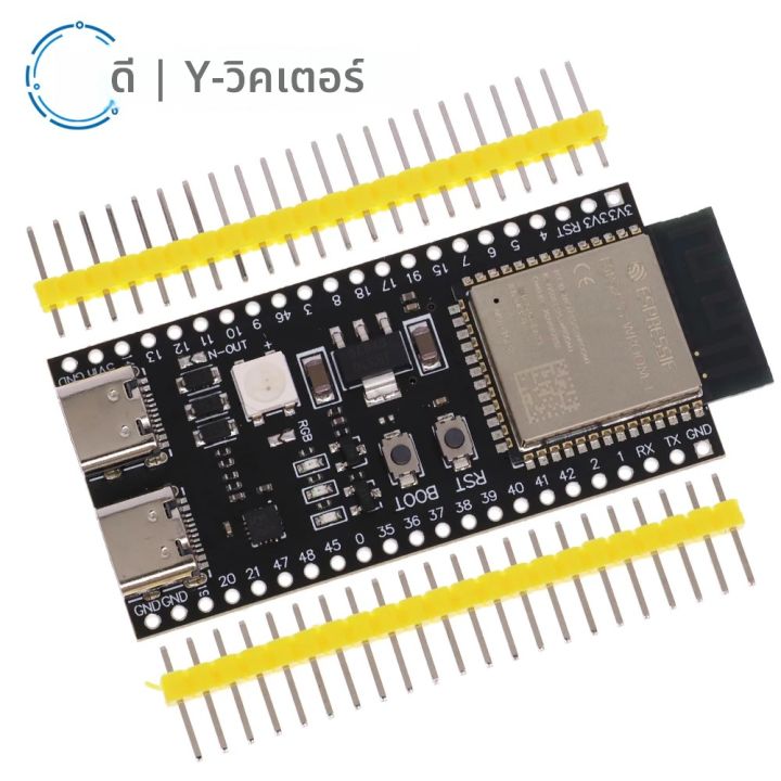 แผงวงจร Esp32 S3 Devkitc 1 Esp32 S3ระบบบลูทูธที่เข้ากันได้กับโมดูลไร้สายบเบิล50ตาข่าย Esp32
