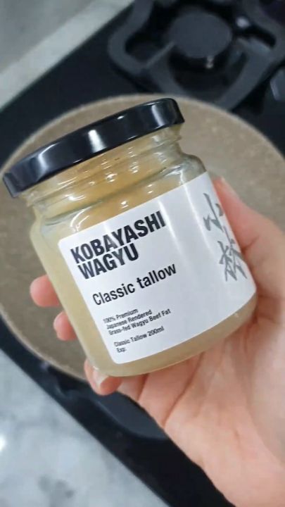 Wagyu Beef Tallow Classic 200 ml. / ไขวากิวคลาสสิก น้ำมันวัว ไขวัว ...