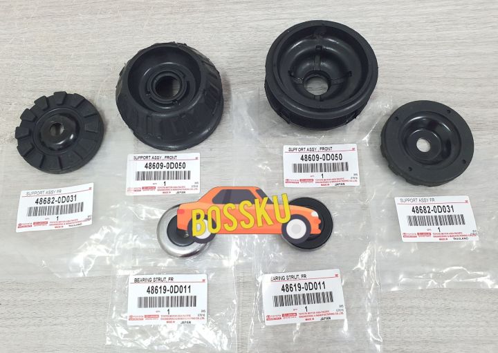 6 IN 1 SET-FRONT ABSORBER MOUNTING/BEARING/STRUT DAMPER-TOYOTA VIOS ...