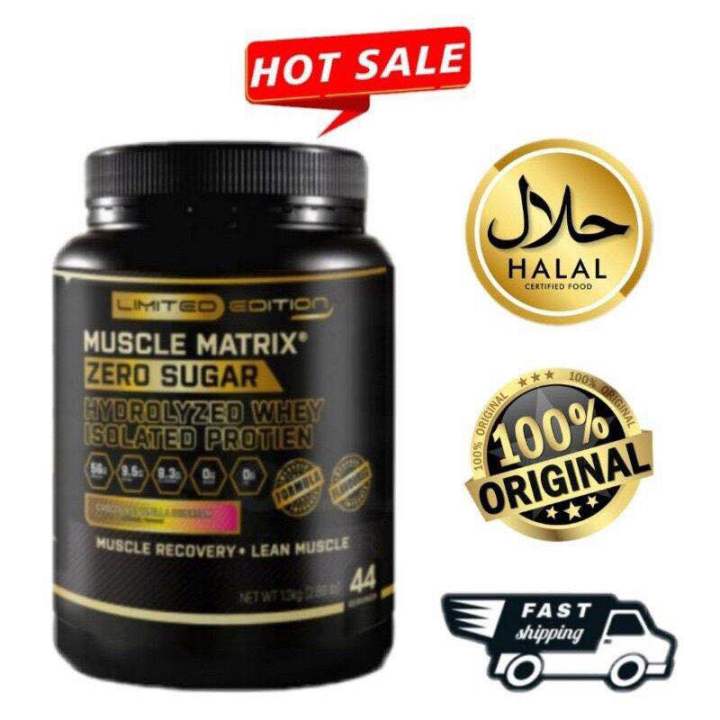 Muscle Matrix Protein Whey( Zero Sugar ) Chocolate / Vanilla / Mocha ...