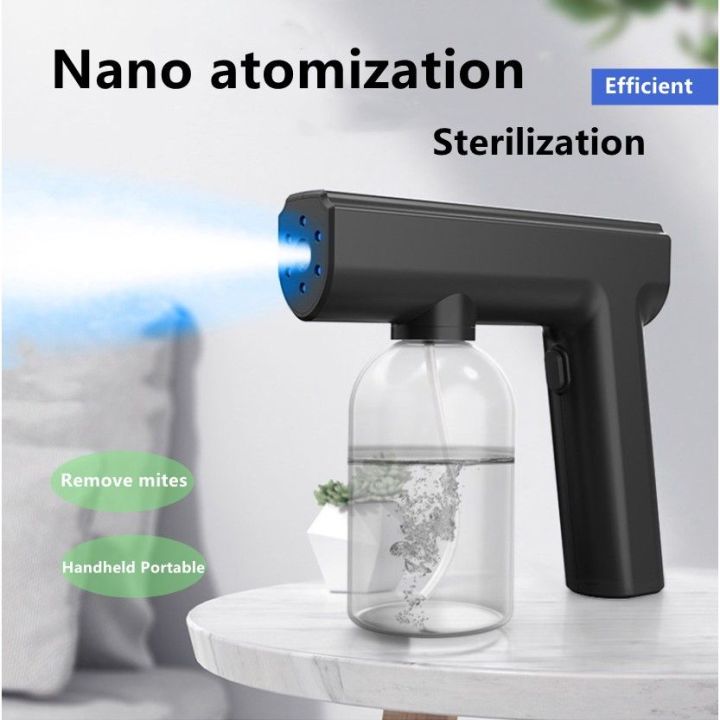 Clear stock!!Mini Nano Spray Gun Sanitizer 300ml | Lazada