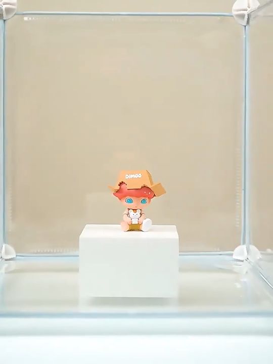 Trove Lego Transparent Display Cabinet Shelf Dustproof Building Block ...